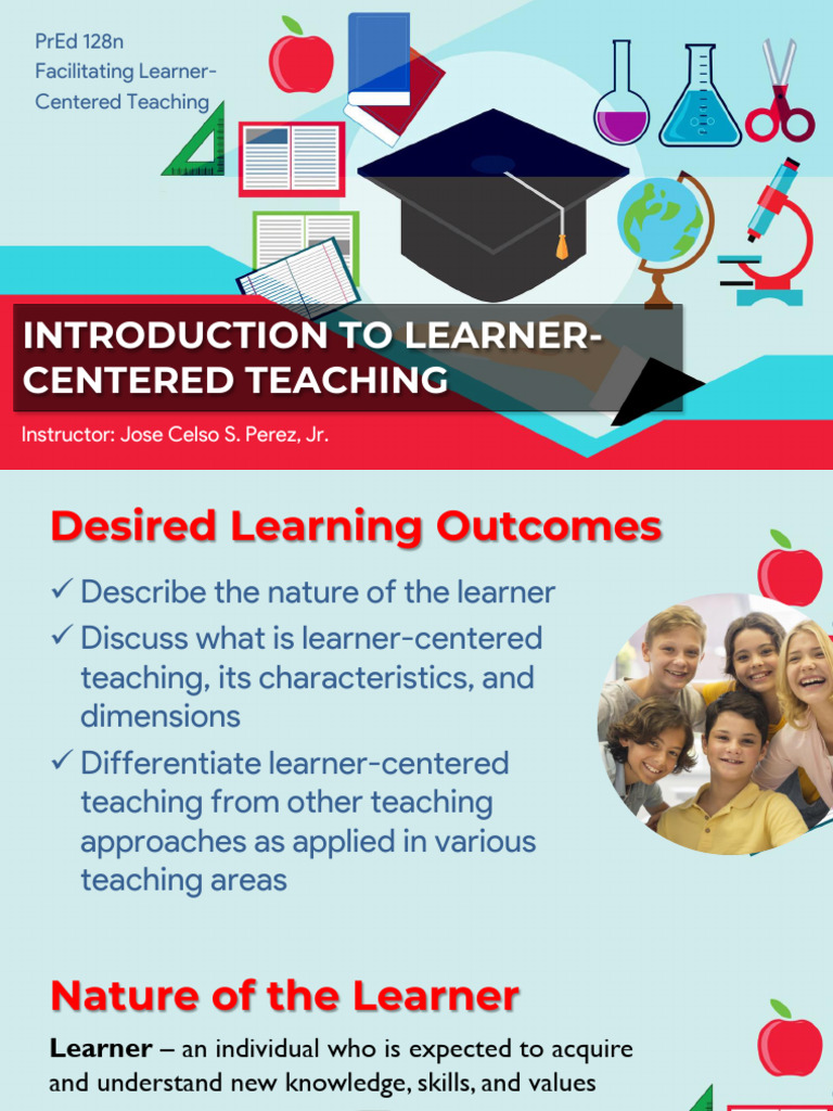 Lesson-1.1.-Introduction-to-Learner-Centered-Teaching-new | PDF | Learning | Teachers