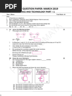 D0630 Sci Tech I Answers-Paper-4 | PDF | Periodic Table | Physical Chemistry