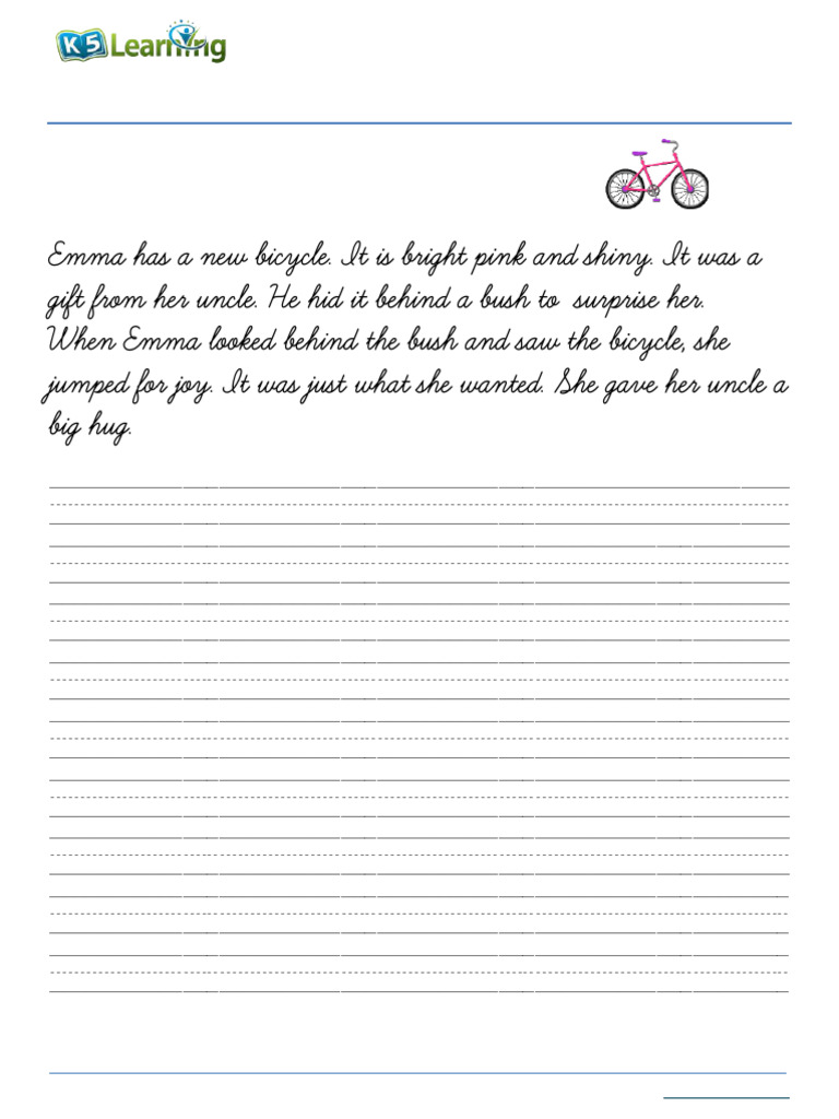 Cursive Passages 1 | PDF