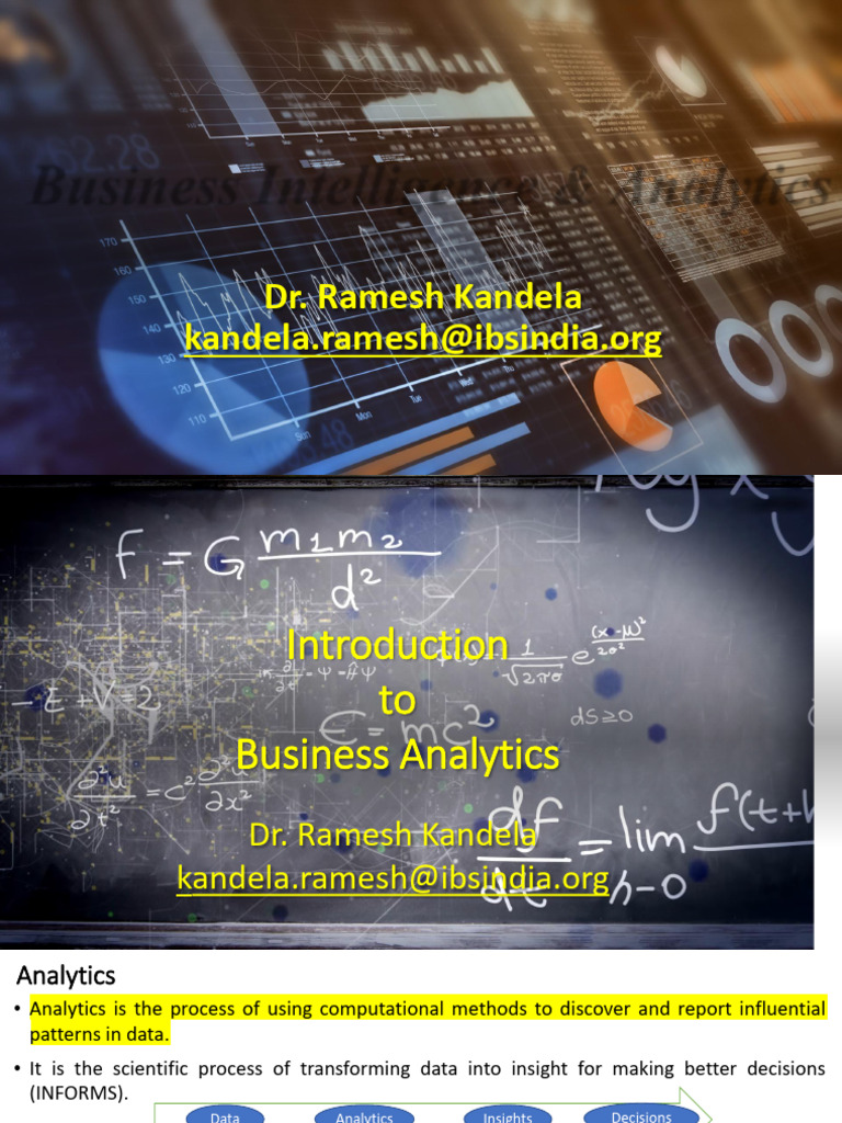 Business Intelligence & Analytics Overview | PDF | Analytics | Machine ...