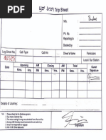 Cab Booking Form Template | PDF