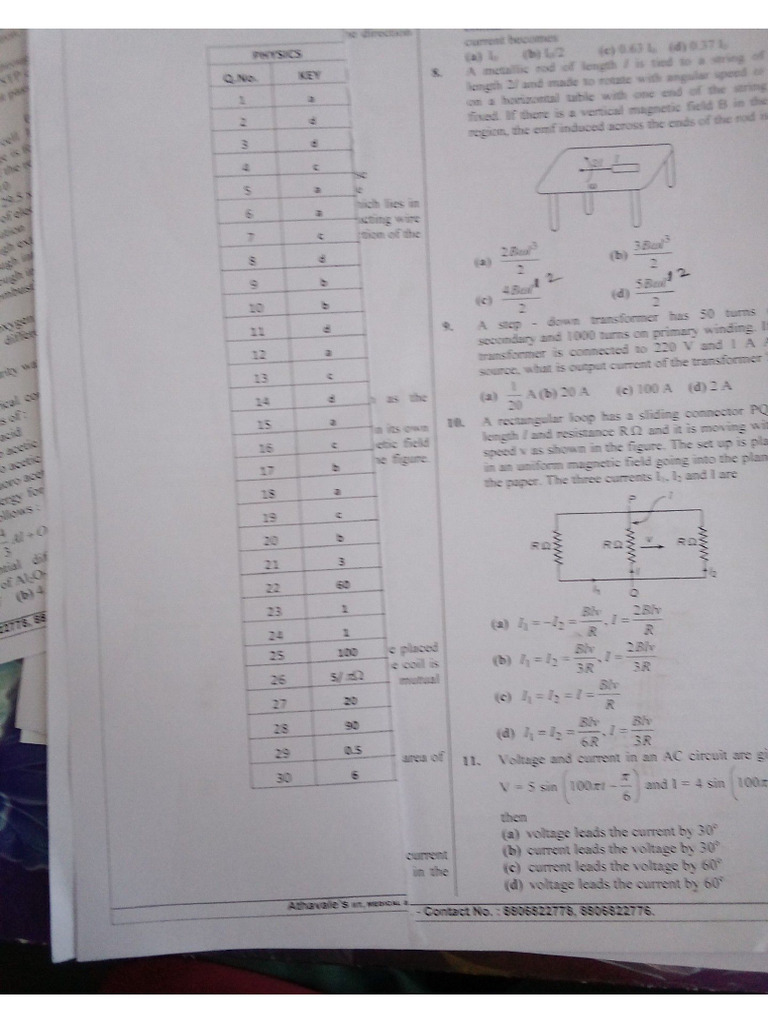 CCT-15 Answer Key | PDF