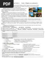 Sujets de composition 4AM 1er trimestre | PDF | Phrase | Clause