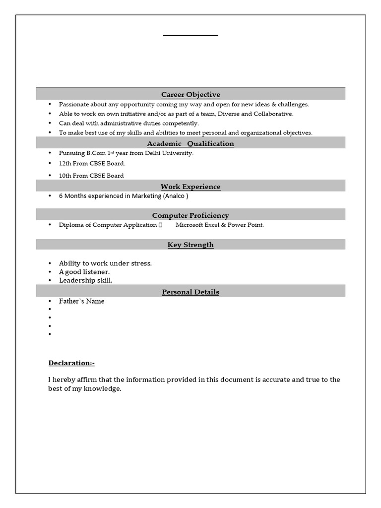 CV Kundan Kumar Jha | PDF