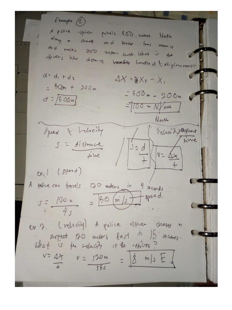 PHYSICS - Kinematics (1 Dimension) | PDF