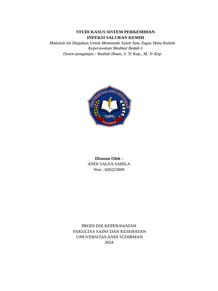 Sistem Perkemihan Andi Salsa Sabila | PDF