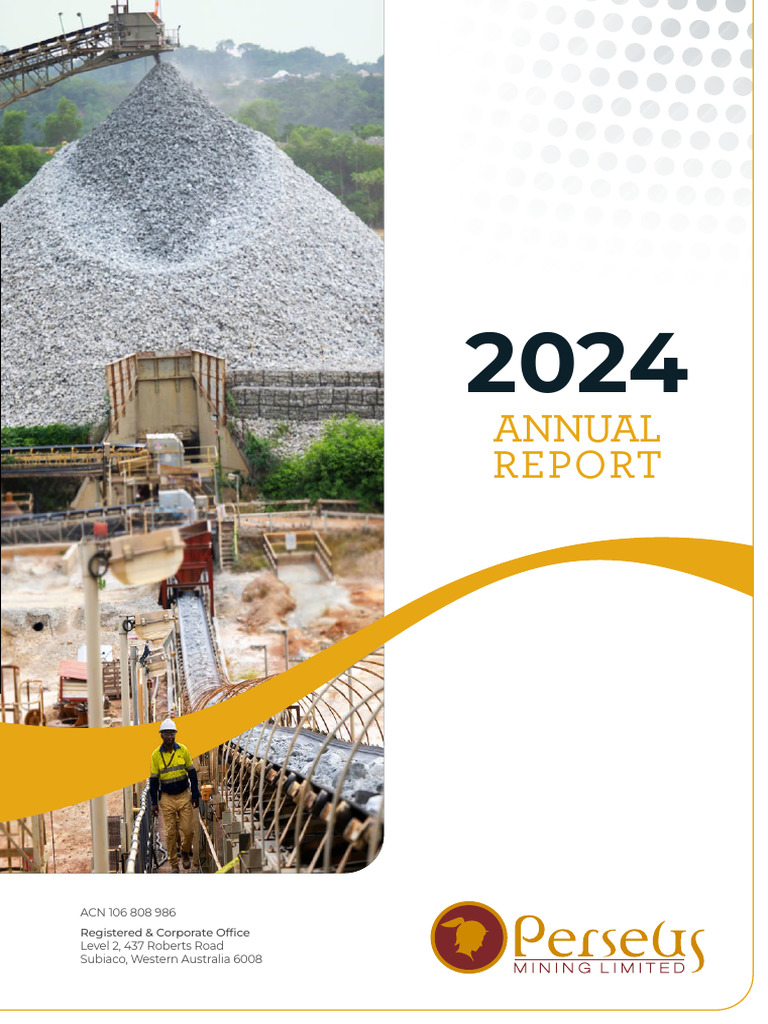 Perseus Mining 2024 Annual Report | PDF | Gold | Mining