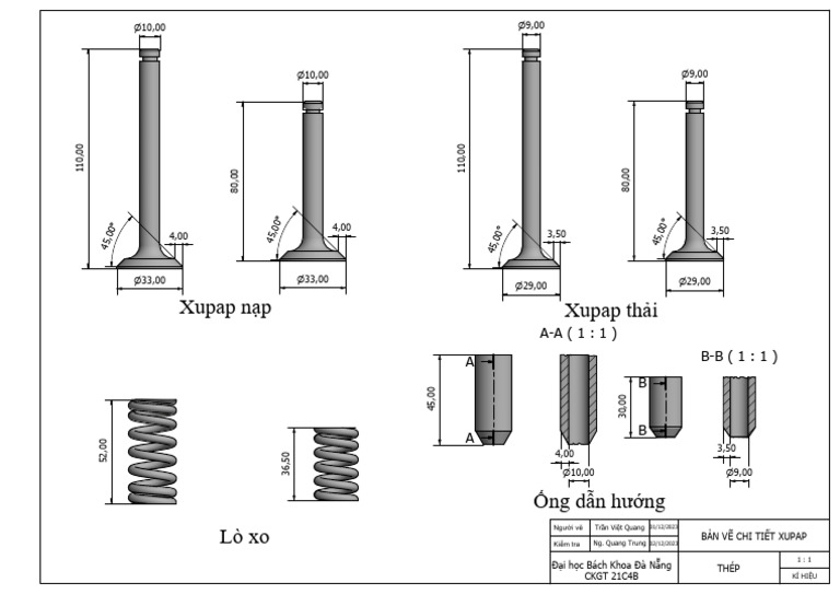 Hình Vẽ Cá và Bản Vẽ Lò Xo | PDF | Vietnam