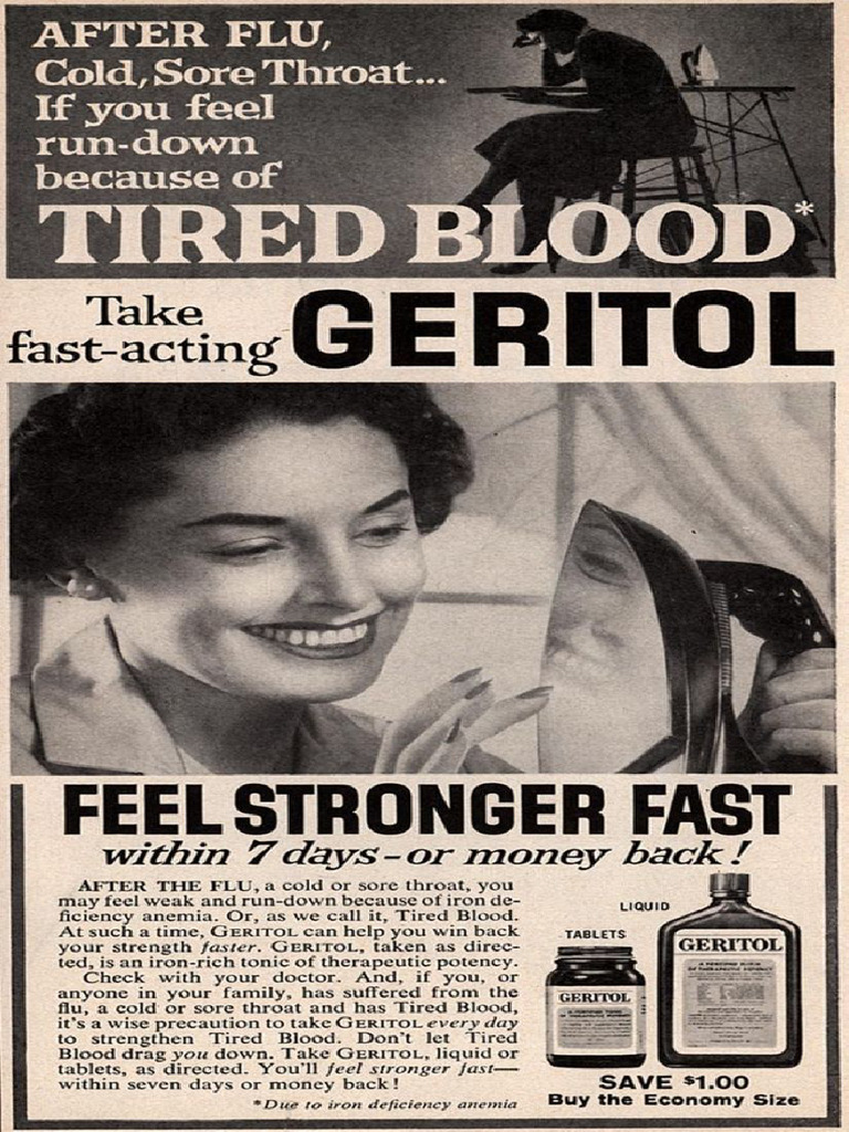 Z - Unknown - Geritol Ad | PDF