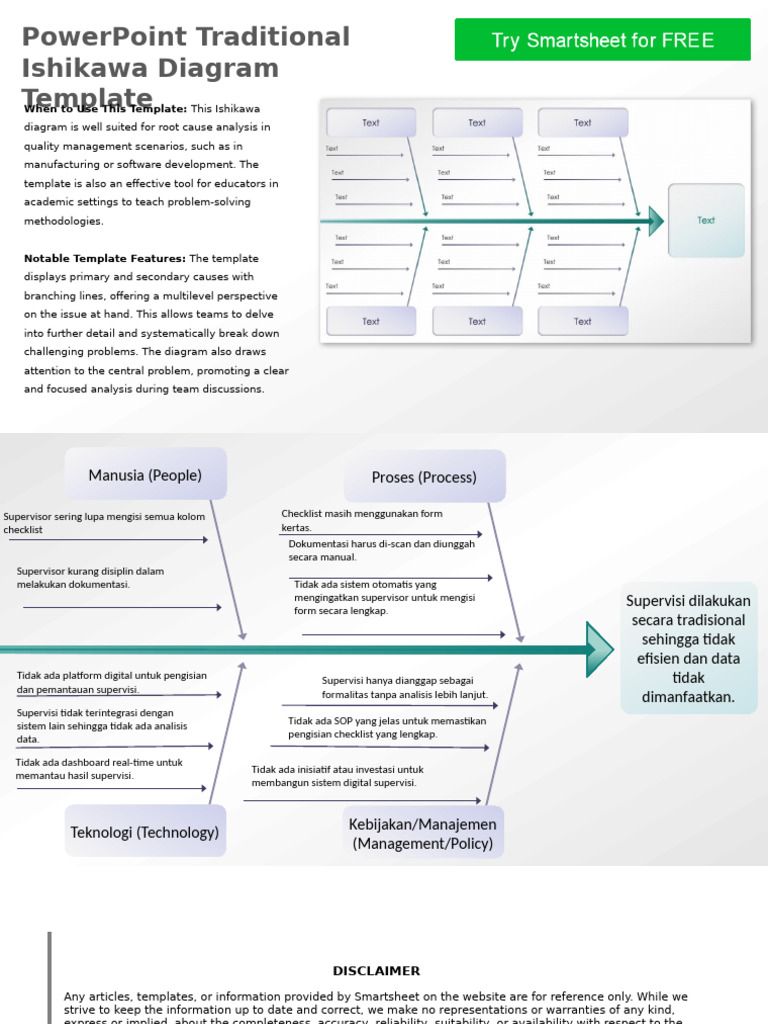 IC-PowerPoint-Traditional-Ishikawa-Diagram-Template | PDF