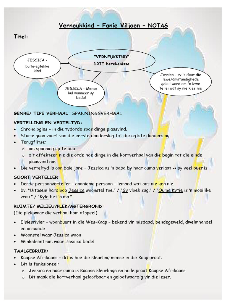 Verneukkind Addisionele Notas1 | PDF
