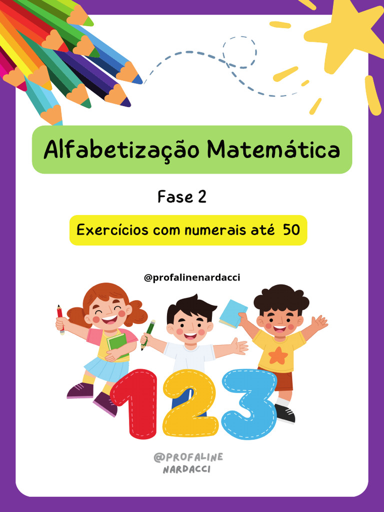 Amostra Alfabetização Matemática Até 50 | PDF | Alfabetização