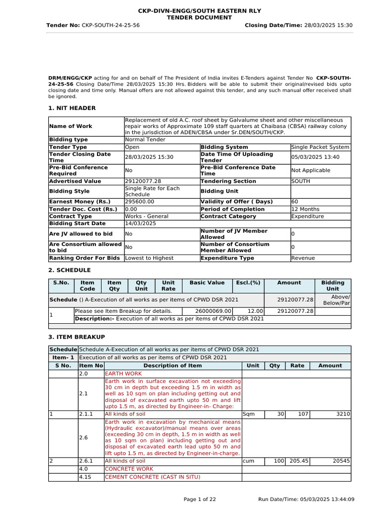viewNitPdf - 4884508 CKP DIVISON CHAIBASA CIVIL | PDF | Fibre Reinforced Plastic | Brick