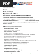 Tematy Do Rewalidacji | PDF