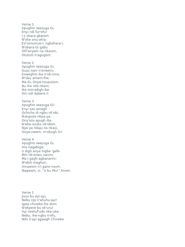 Verse 1 | PDF