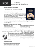The Nightmare Before Christmas Summary | PDF | Christmas | Leisure