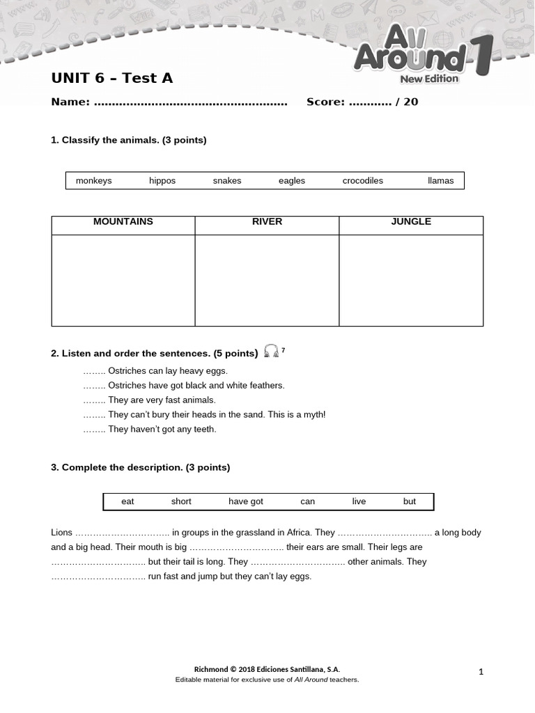 AA_NE1_TRM_Tests_U6A | PDF