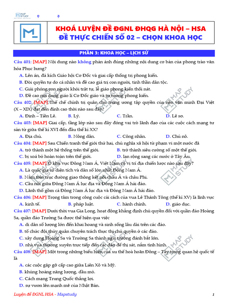 De Luyen Tap Lich Su - So 02 1732619585691 | PDF