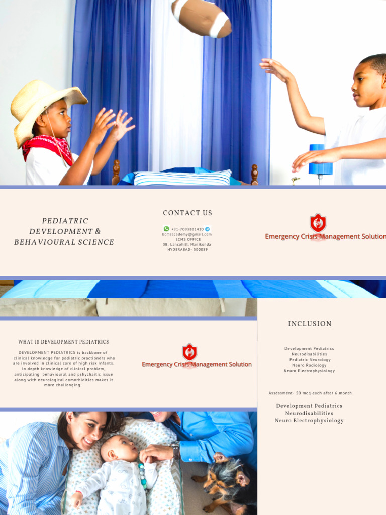 Pediatric Development & Behavioral Science | PDF | Mental Disorder ...