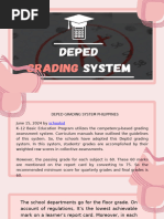 Deped K To 12 Grading System | PDF | Educational Stages | Educational ...