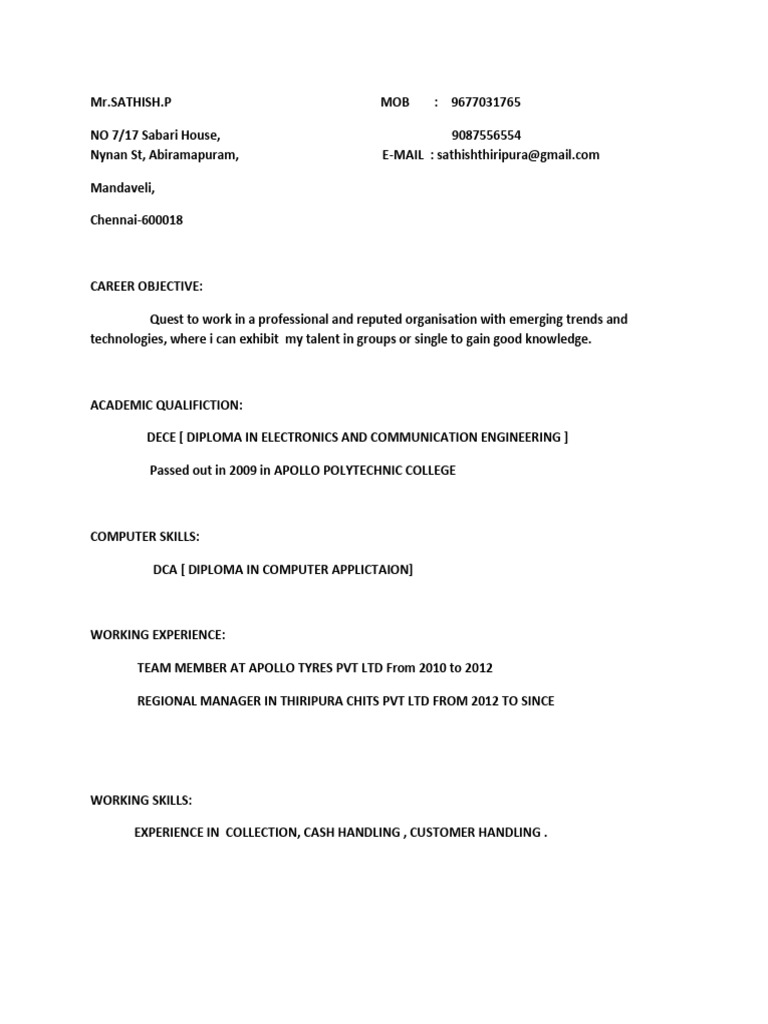 Sathish parthasarathy | PDF