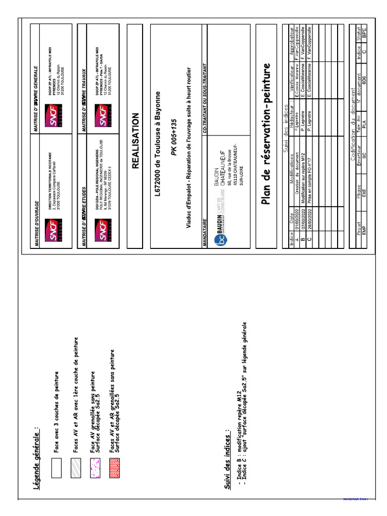 EMP-EXE-BC-PLA-606-C_(Plan de r‚servation-peinture) | PDF