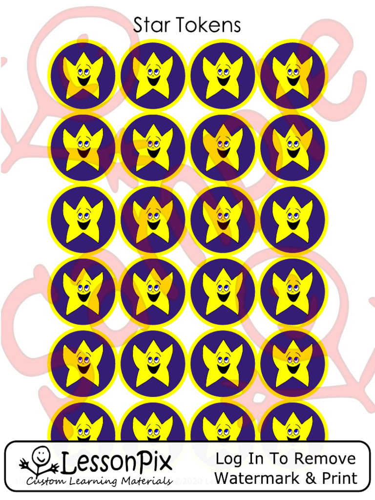 Star+Tokens Material 9615585 | PDF