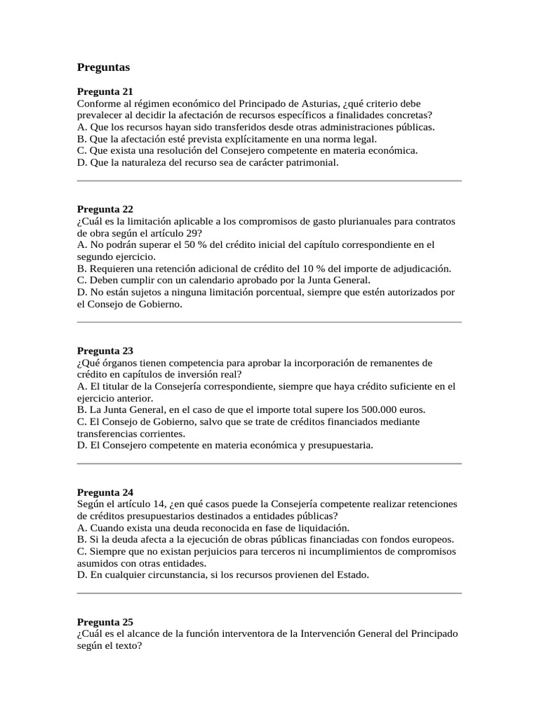 Test 2 Treppa | PDF | Presupuesto