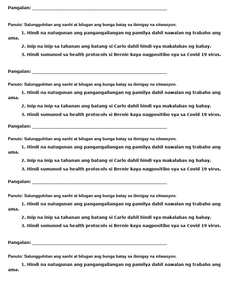 Pangkatang Gawain | PDF