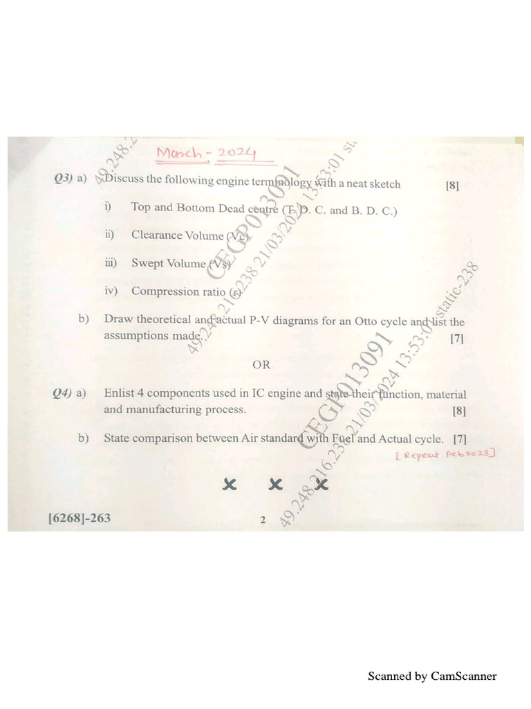 Insem Paper Solution March 2024 | PDF