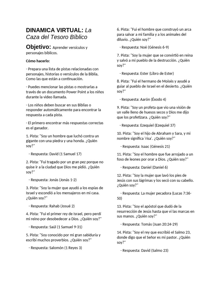 Dinamica Virtual | PDF | Libro del Génesis | Libro del éxodo