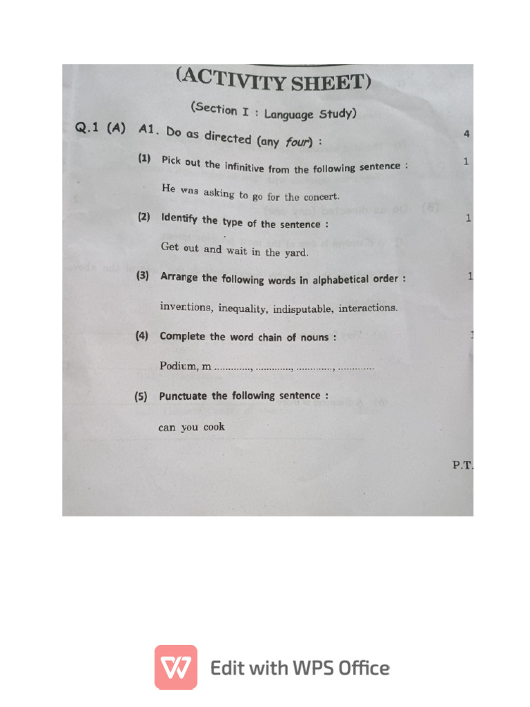 English Board Paper | PDF