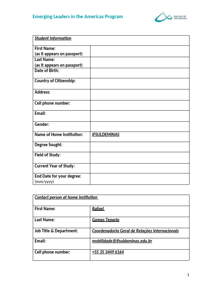 Emerging Leaders Program Application Guide | PDF | Justice | Crime & Violence