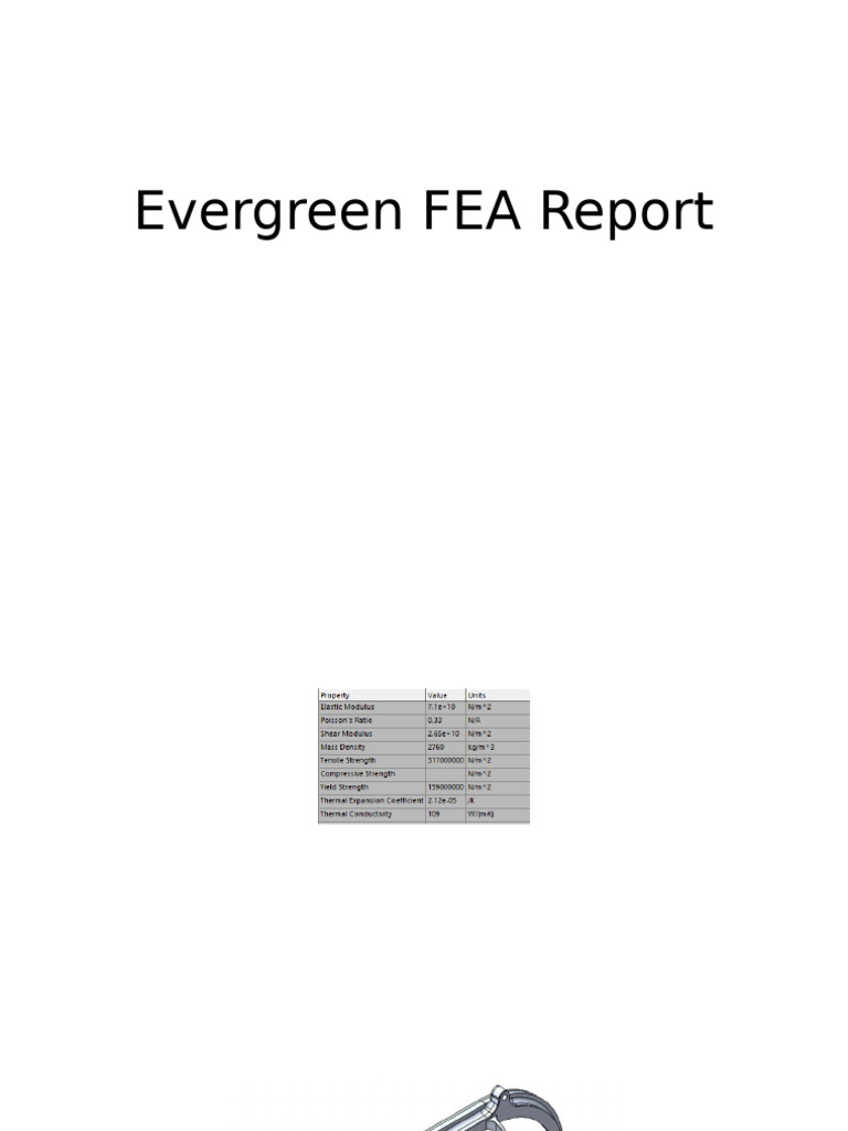 Evergreen FEA | PDF