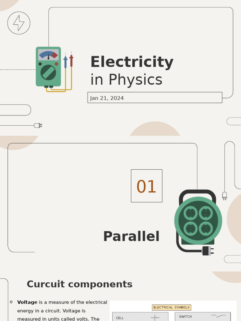 Electrical Energy | PDF | Series And Parallel Circuits | Voltage