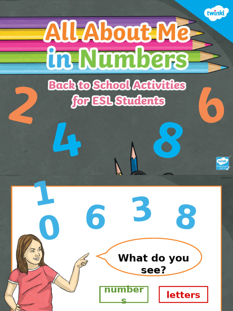 T 1689066022 Numbers and Me PPT Teens A1 - Ver - 1 | PDF