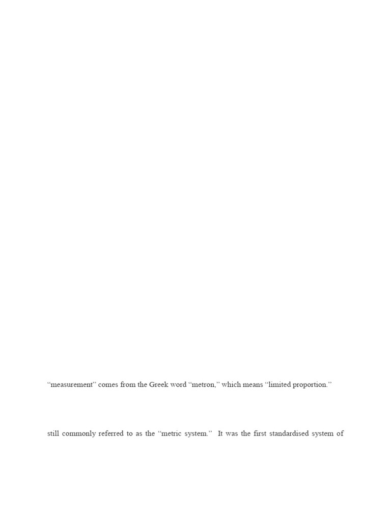 G11 Unit-1 Units and Measurements Notes | PDF | International System Of ...