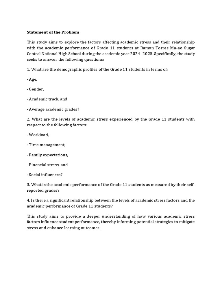 Statement | PDF