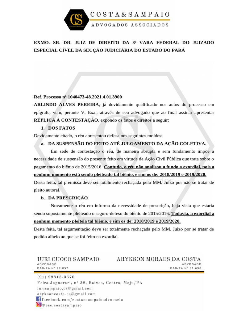 Modelo Replica Seguro Defeso (Novato) | PDF