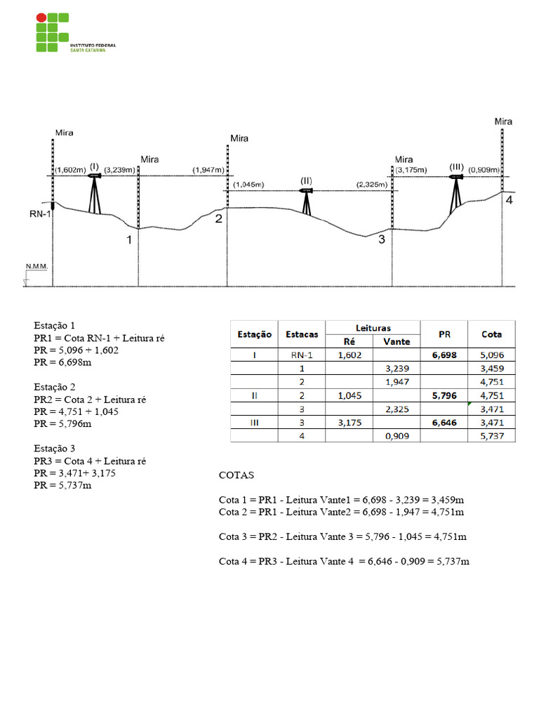 Exercicio Nivelamento Resolvido | PDF