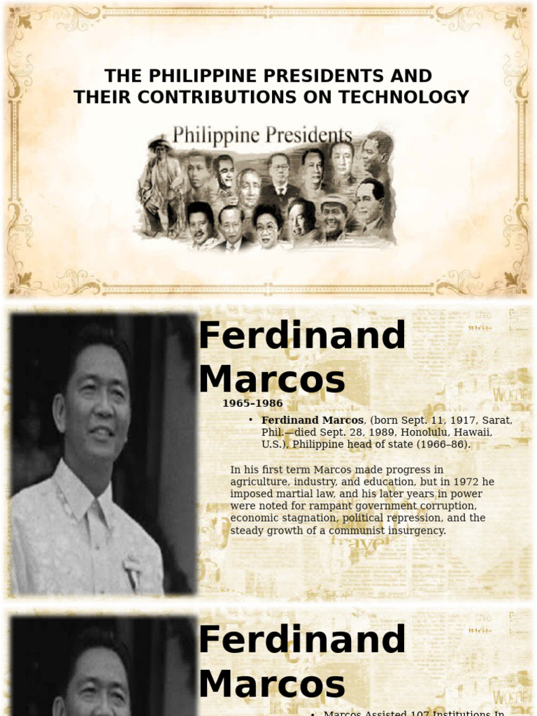 Philippine Presidents Pdf Corazon Aquino Benigno Aquino Iii