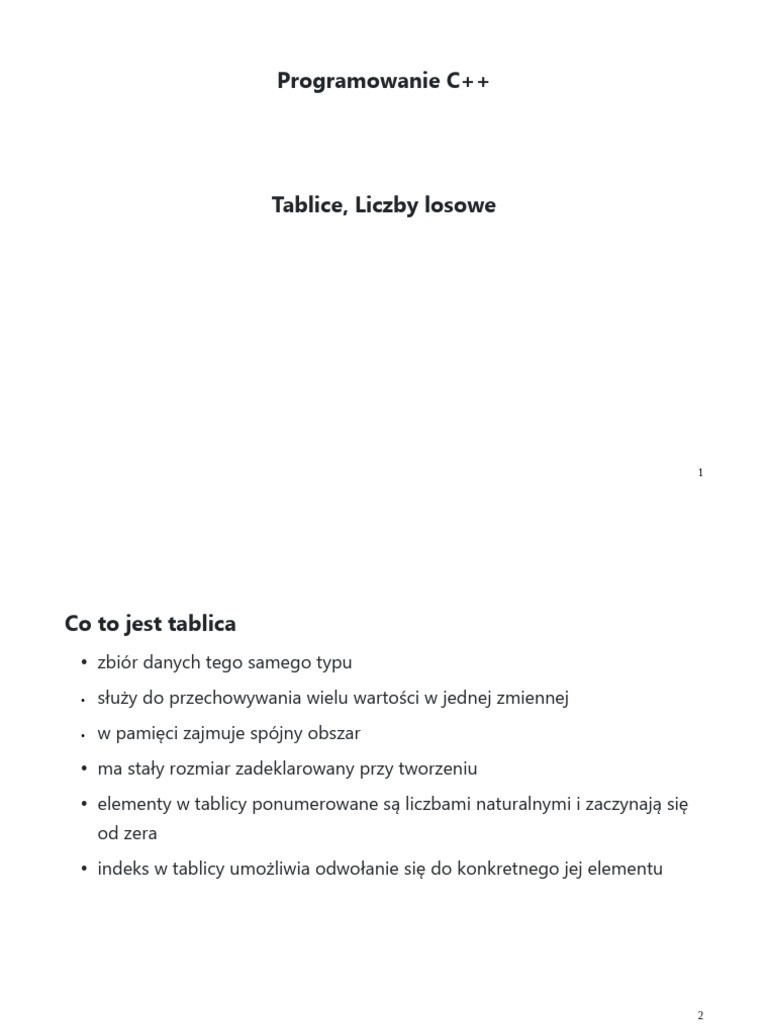 3.Programowanie C++ | PDF