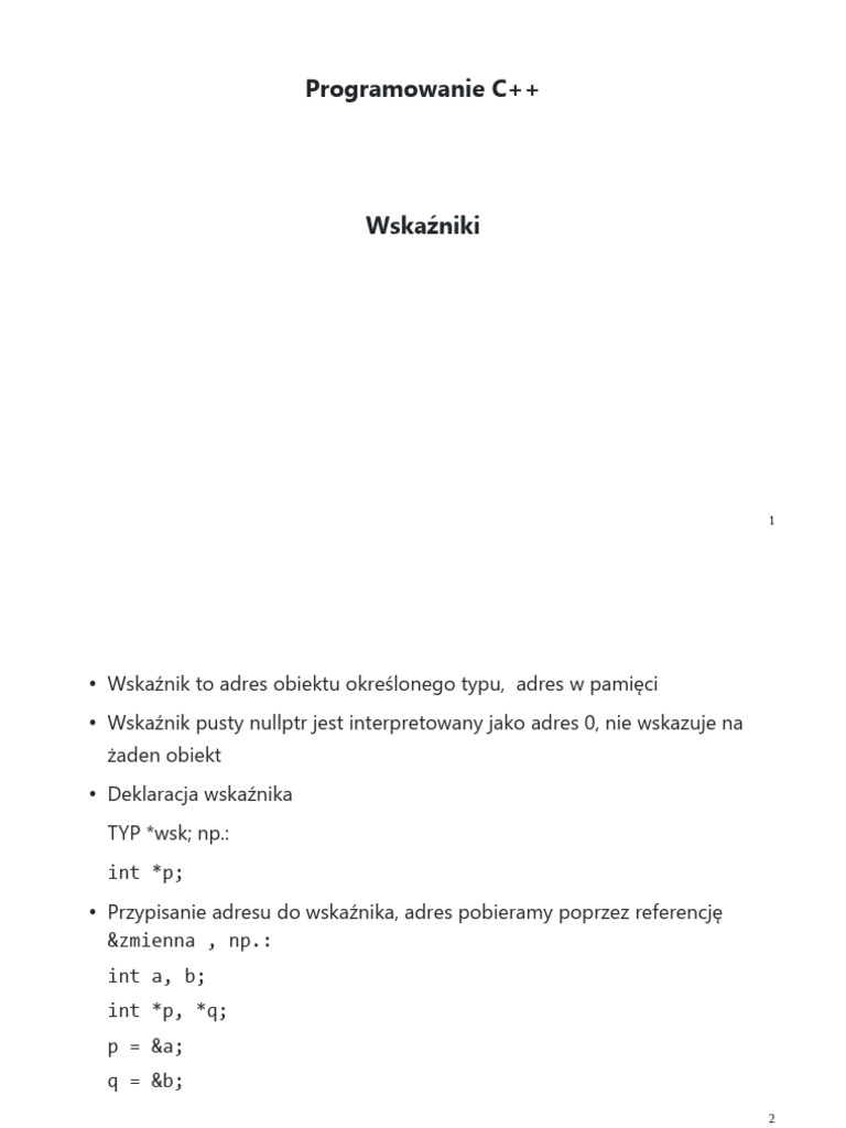 5..Programowanie C++ | PDF