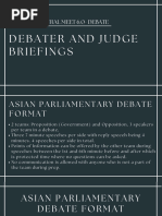 Motion in Debates | PDF | Policy | Argument