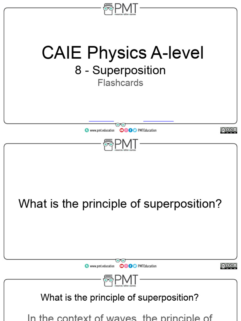 Superposition and Interference in Waves | PDF | Diffraction | Waves