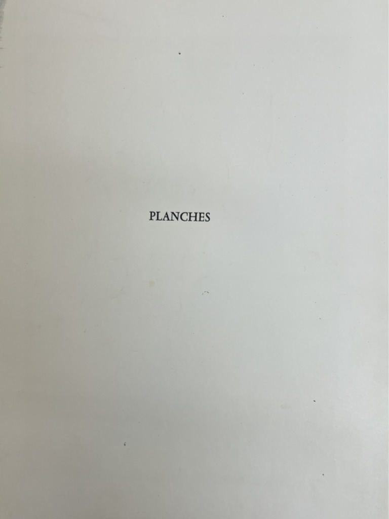 Planches | PDF