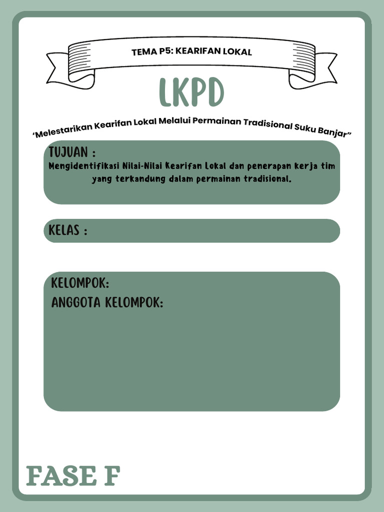 LKPD P5 KLS Xi | PDF