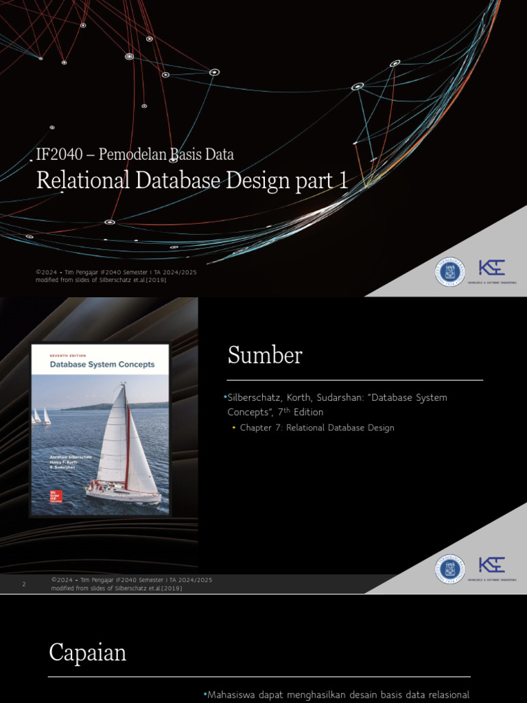 W11 1 - Relational Database Design pt1 PBD | PDF | Computer Programming | Information Retrieval