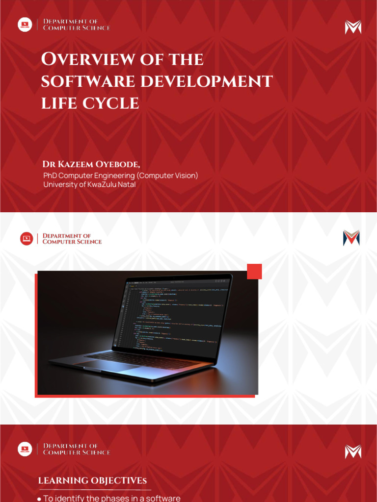 Overview of The Software Development Life Cycle-1 | PDF | Software ...