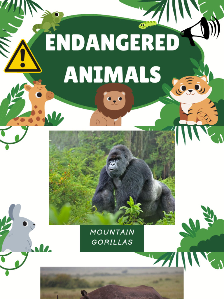 Endangered Animals (1) | PDF